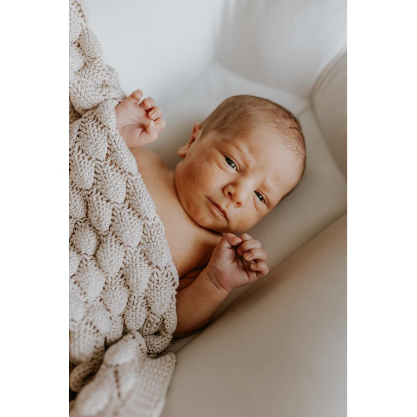 Bamboo blanket for baby ColorStories MINTYMOOD.CH